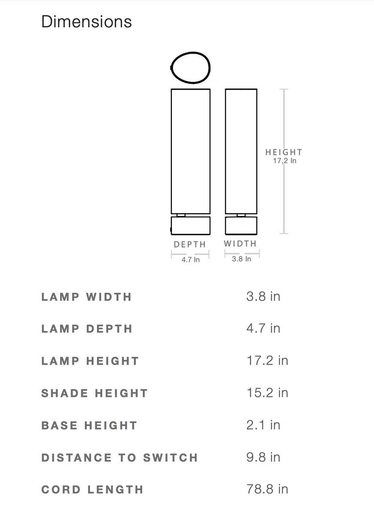 'Unbound' Table Lamp by Space Copenhagen for GUBI with Natural Canvas ...