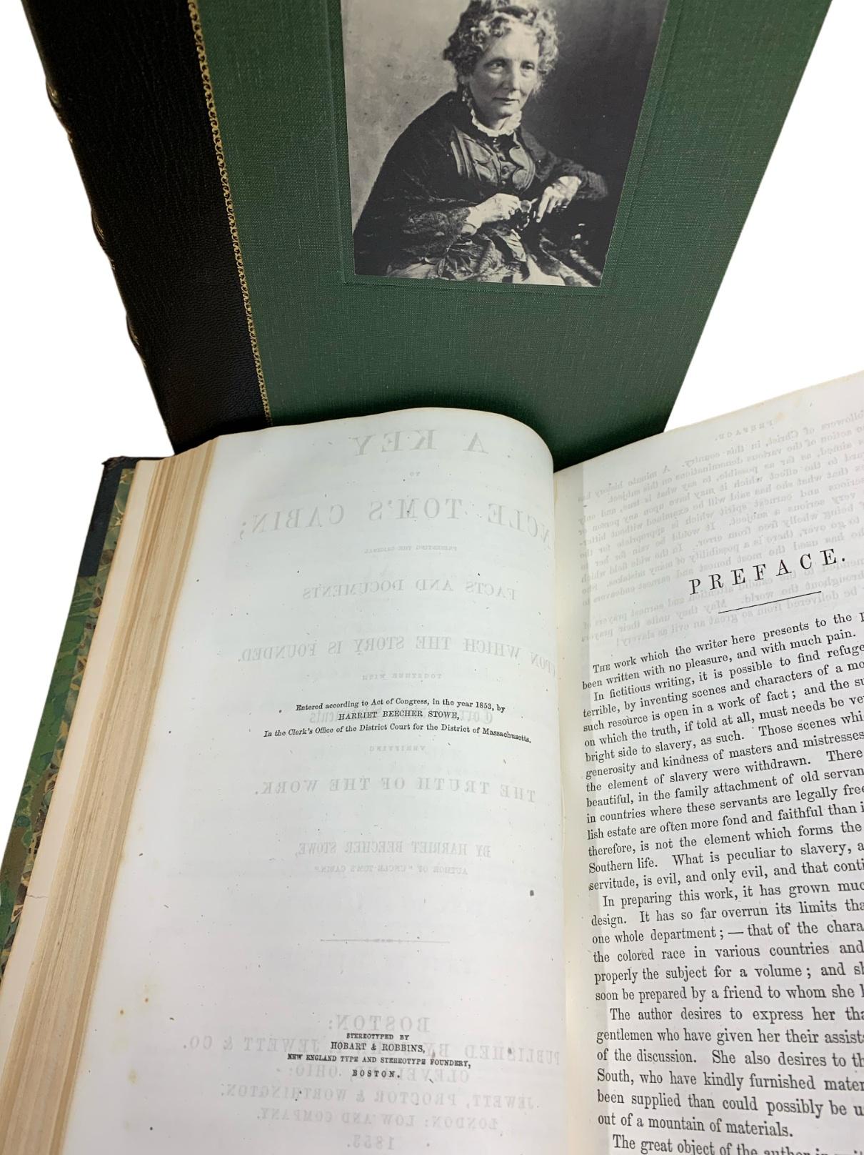 "Uncle Tom's Cabin" with Harriet Beecher Stowe's Signature, Early ...