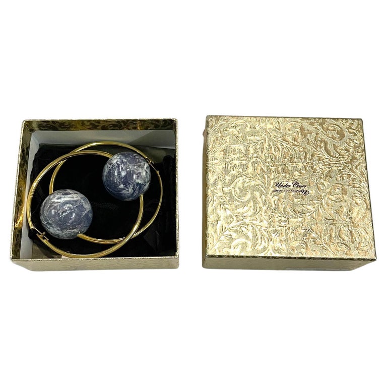 Undercover Earth Hoop Earrings For Sale At 1stdibs