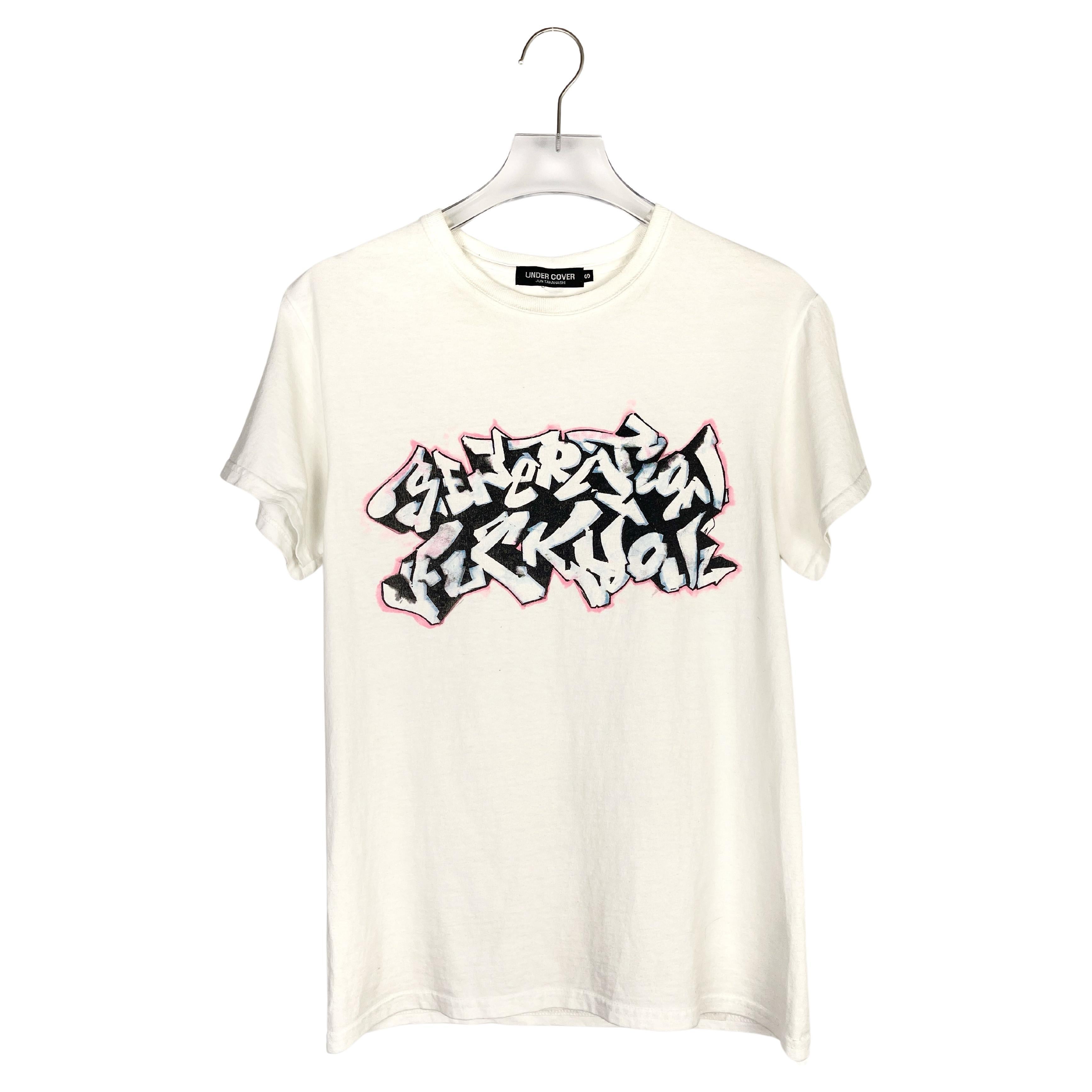 Undercover S/S2005 "But...beautiful II" Scissor T-shirt For Sale at 1stDibs