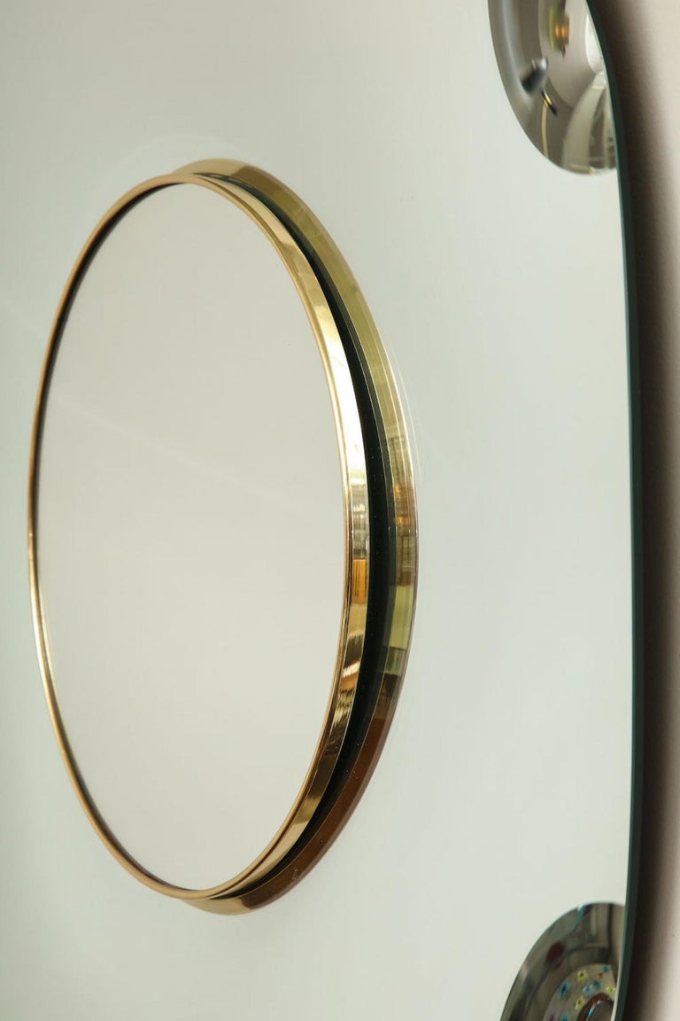Undulate Oval, Studio-Built Mirror by Ghirò Studio For Sale at 1stDibs