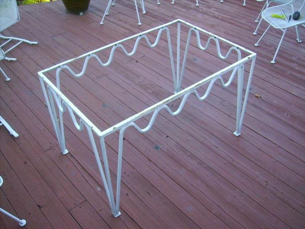 Undulating 'Méandre Outdoor Dining/Lounge Patio Set by Walter Lamb ...