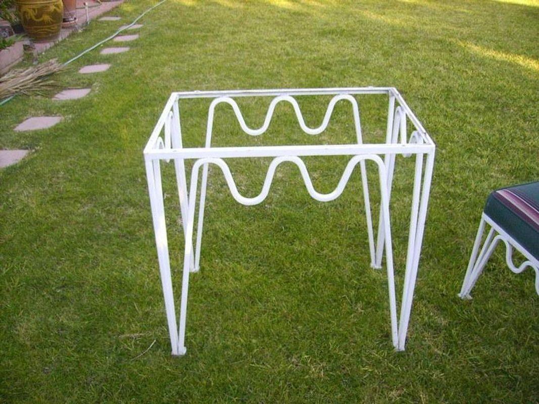 Undulating 'Méandre Outdoor Dining/Lounge Patio Set by Walter Lamb ...