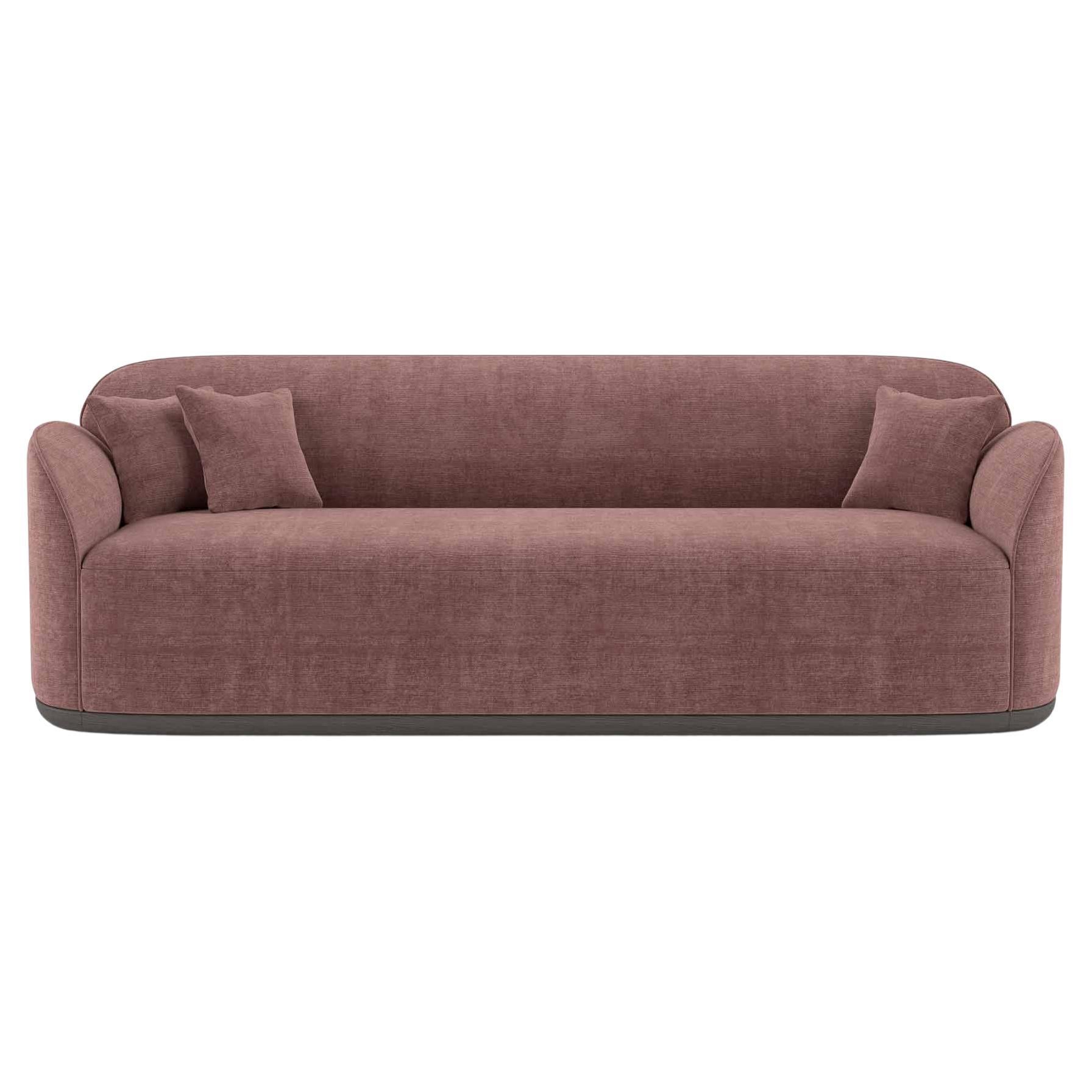 Unio Sofa Upholstered with Dedar Pergamena Fabric by Poiat For Sale at ...