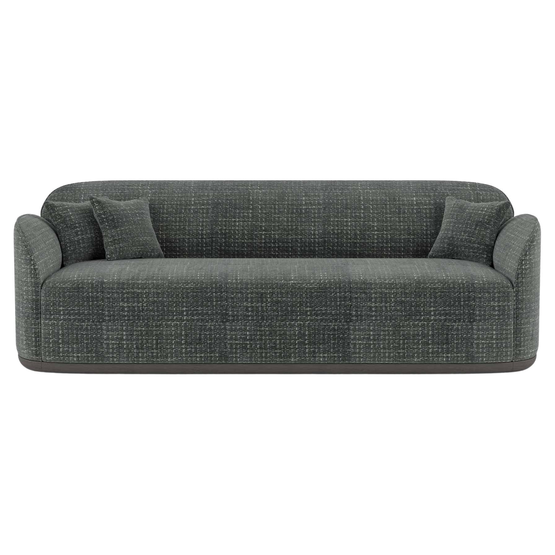 Unio Sofa Upholstered with Chivasso Yang Fabric by Poiat For Sale at ...