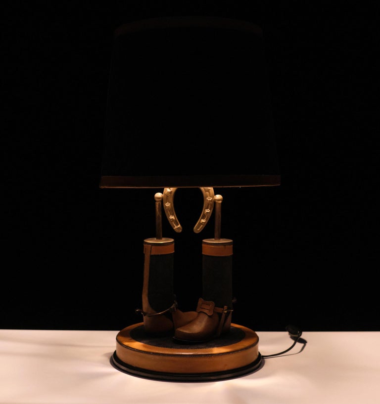 Unique and Exclusive Gucci Table Lamp, Italy, 1970s For Sale at 1stDibs