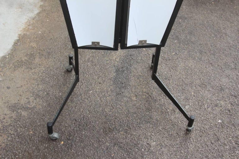 Unique and Rare 1950s Italian Design Clothes Shop Mirror For Sale at ...