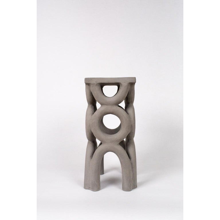 Unique Arch Square Stool by Mesut Öztürk For Sale at 1stDibs