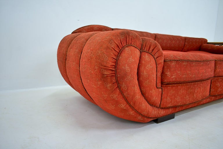 Unique Art Deco Sofa in 1920s For Sale at 1stDibs