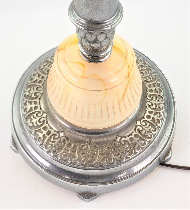 Unique Art Deco Styled Chrome Jet Airplane Lighted Smoker's Stand or ...