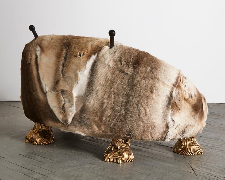Unique Beast Settee by The Haas Brothers For Sale at 1stDibs
