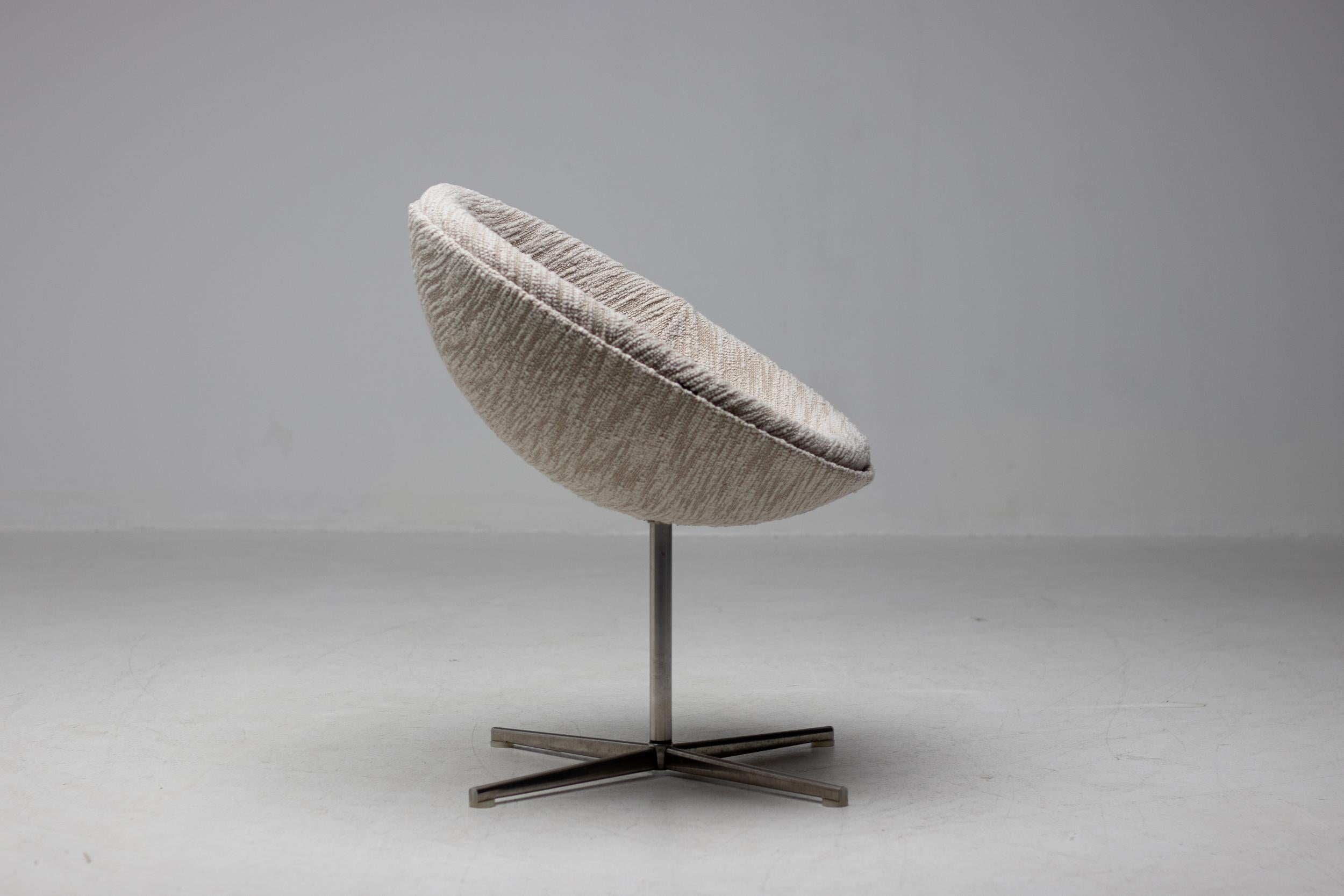 Unique Bouclé Verner Panton C1 Chair For Sale at 1stDibs