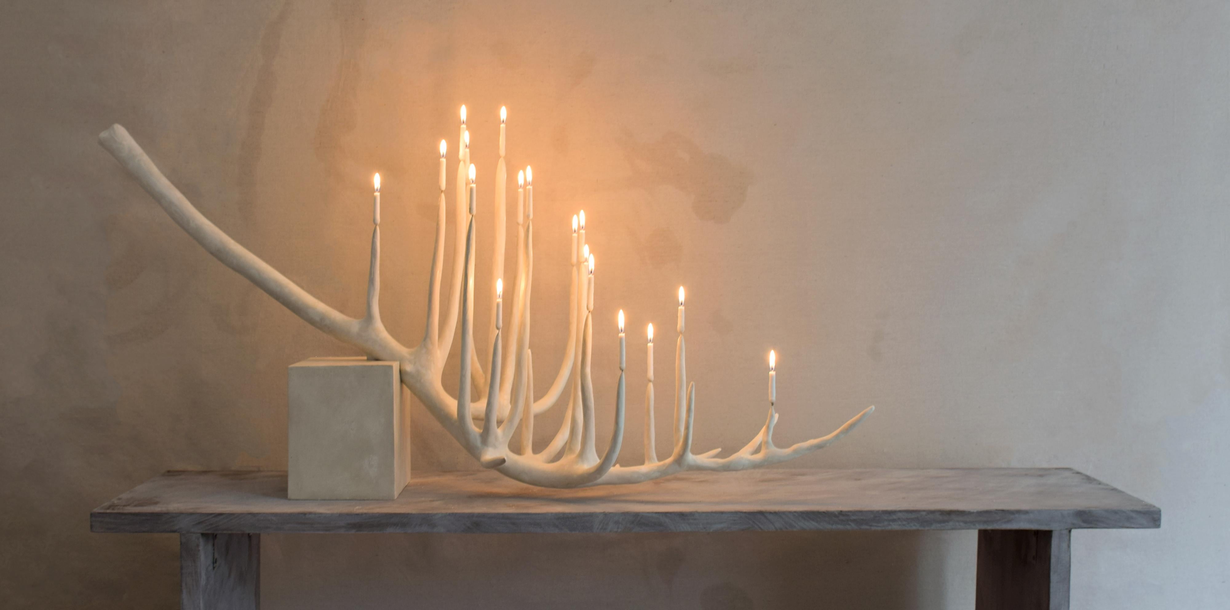 Unique Candelabra by Isac Elam Kaid For Sale at 1stDibs