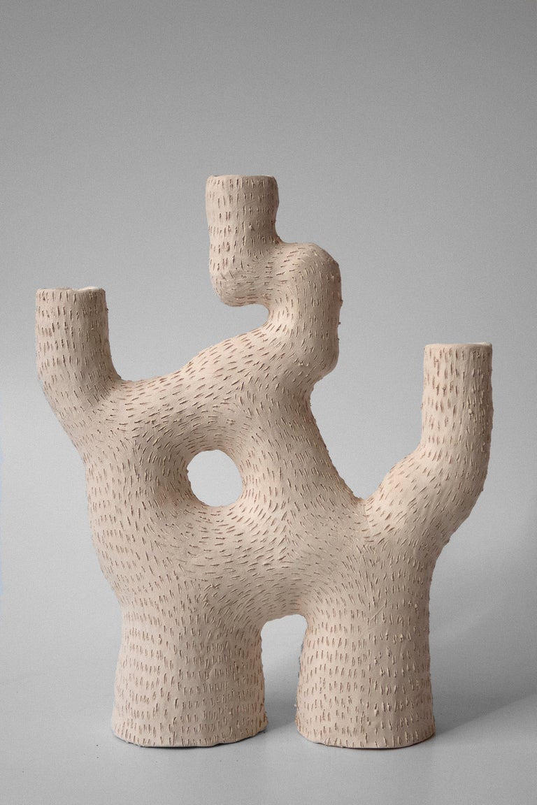 Unique Candelabra Handmade by Jan Ernst For Sale at 1stDibs