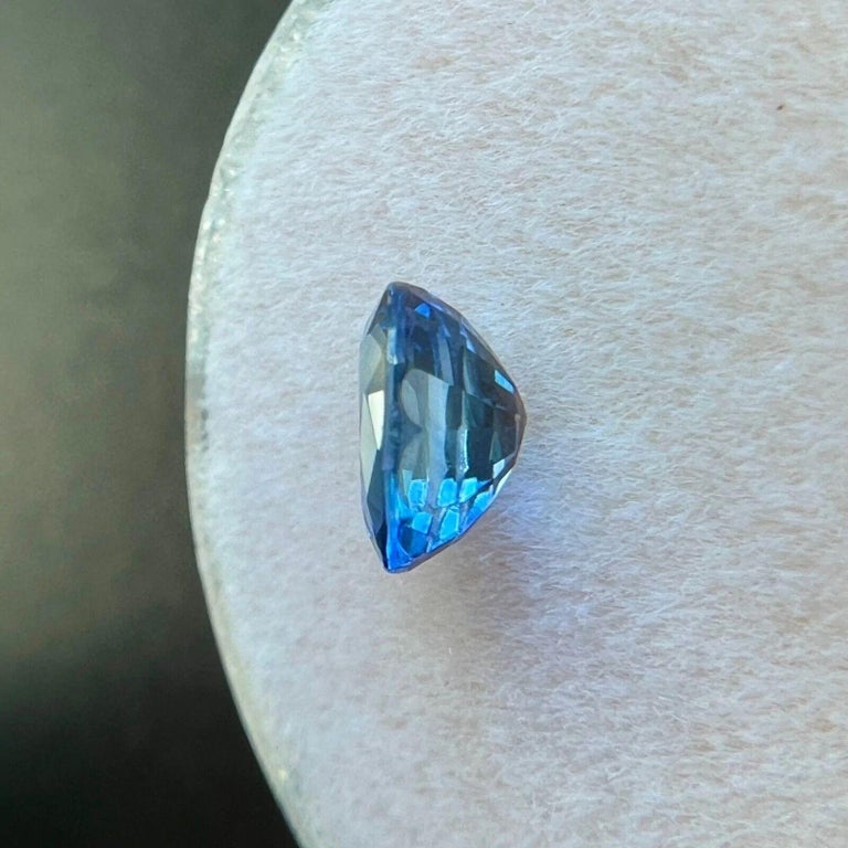Unique Ceylon Parti Colour Sapphire 0.98ct Rare Blue Yellow Oval Gem VS ...