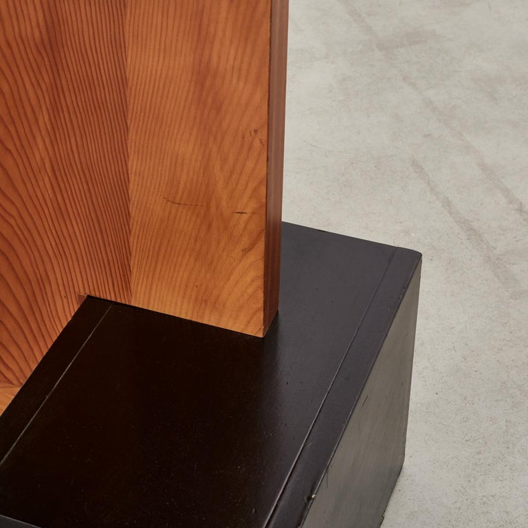 Unique Constructivist style desk by Daniele Baroni, Italy, c1960 at 1stDibs