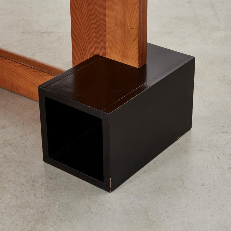 Unique Constructivist style desk by Daniele Baroni, Italy, c1960 at 1stDibs