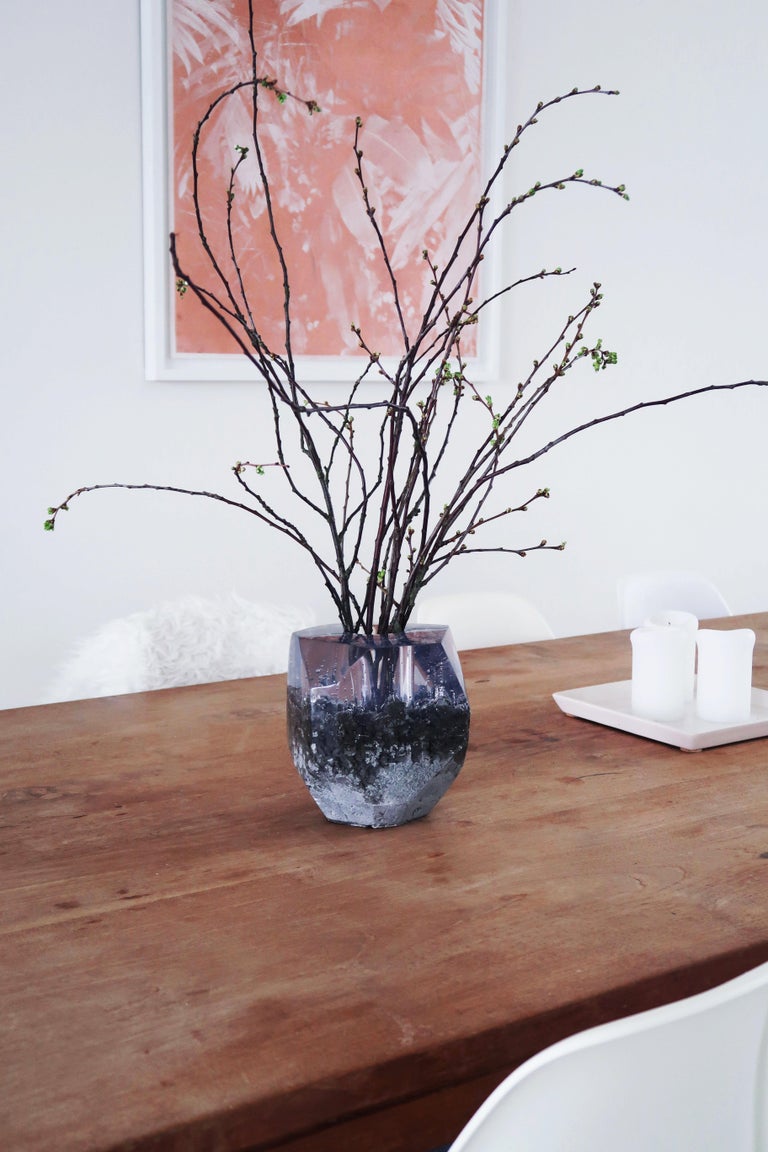 Unique Contemporary 'In Disguise' Vase by Jule Cats, Model 'Rock' For ...