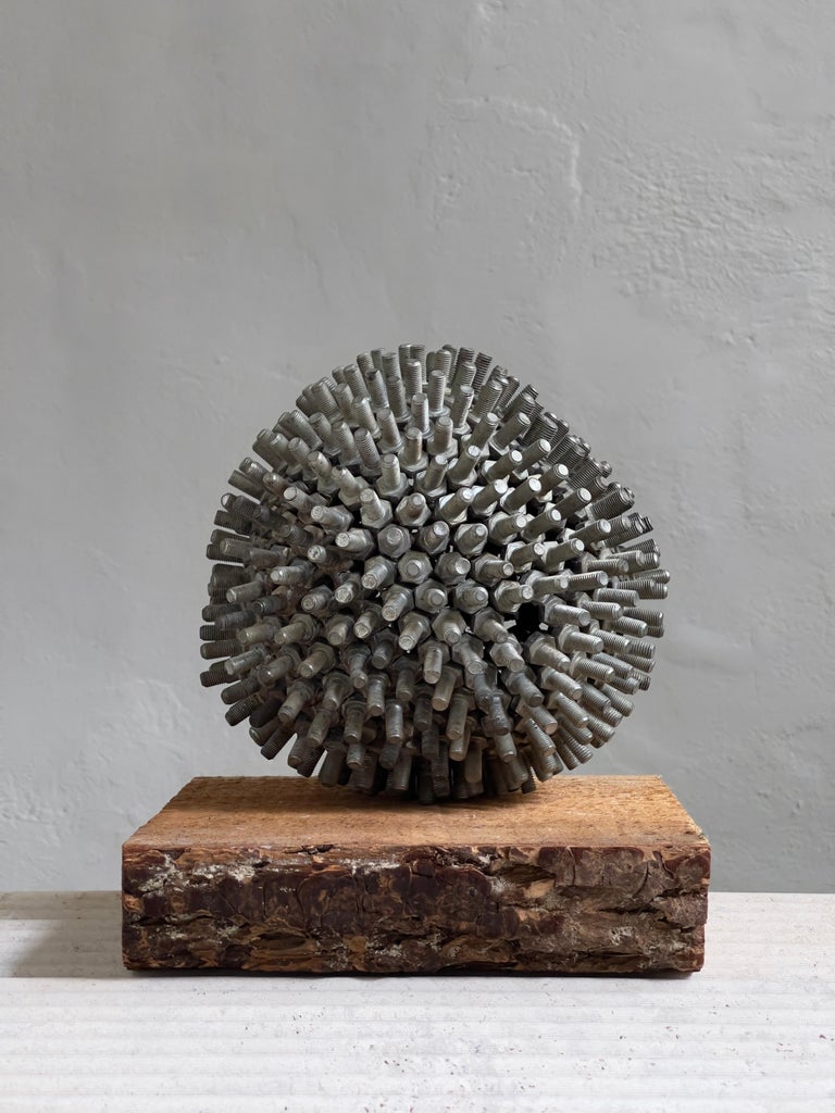 Unique Contemporary Metal sculpture by unknown artist. Early 21th ...