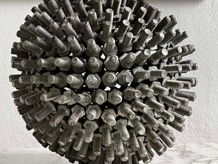 Unique Contemporary Metal sculpture by unknown artist. Early 21th ...