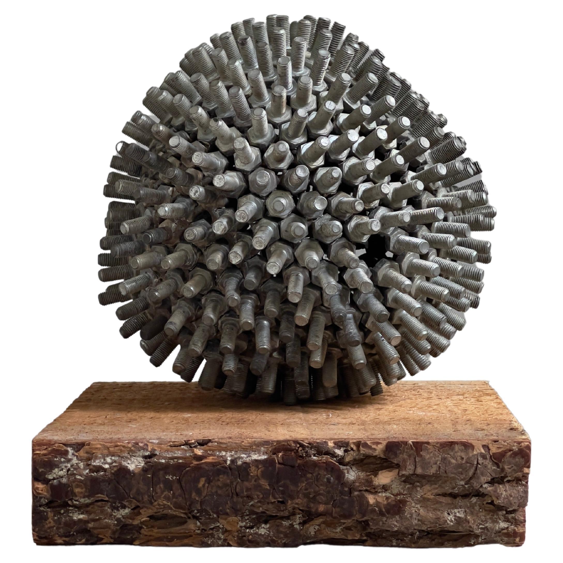 Unique Contemporary Metal sculpture by unknown artist. Early 21th ...