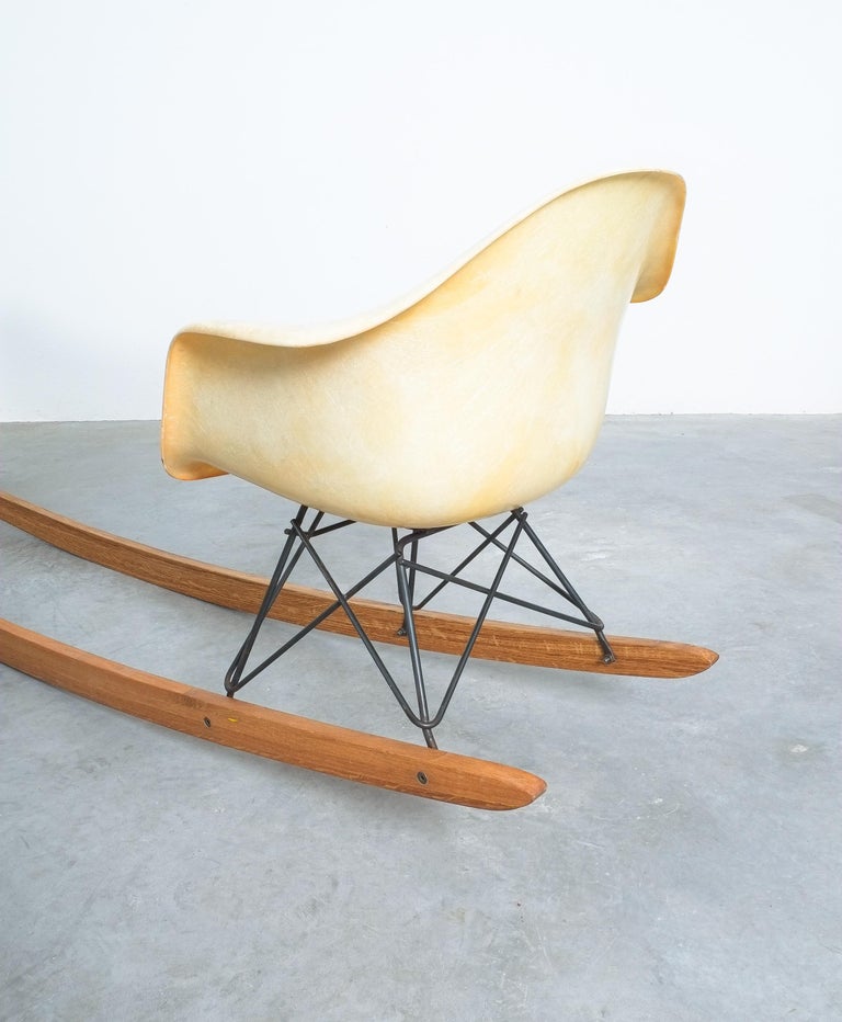 Unique Contemporary Rocking Armchair Relation by Bert Loeschner For ...