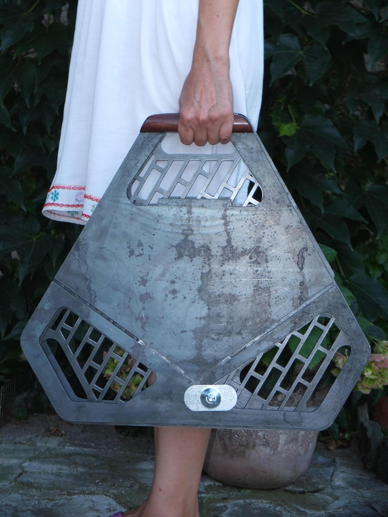 Unique Design of Demountable Fire Pit or BBQ Made of Plasma Cut Steel ...