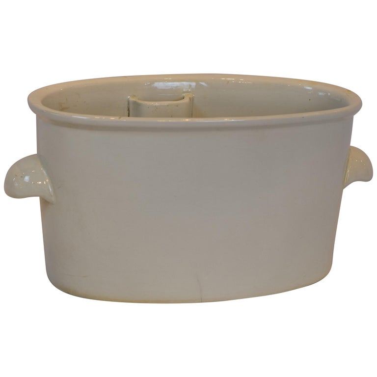 Unique Early 20th Century Ironstone Foot Bath at 1stDibs