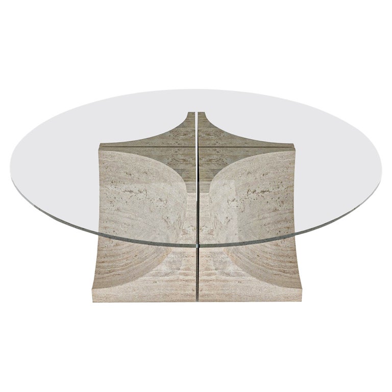 Unique Edge Centre Table 4 Legs by Collector For Sale at 1stDibs