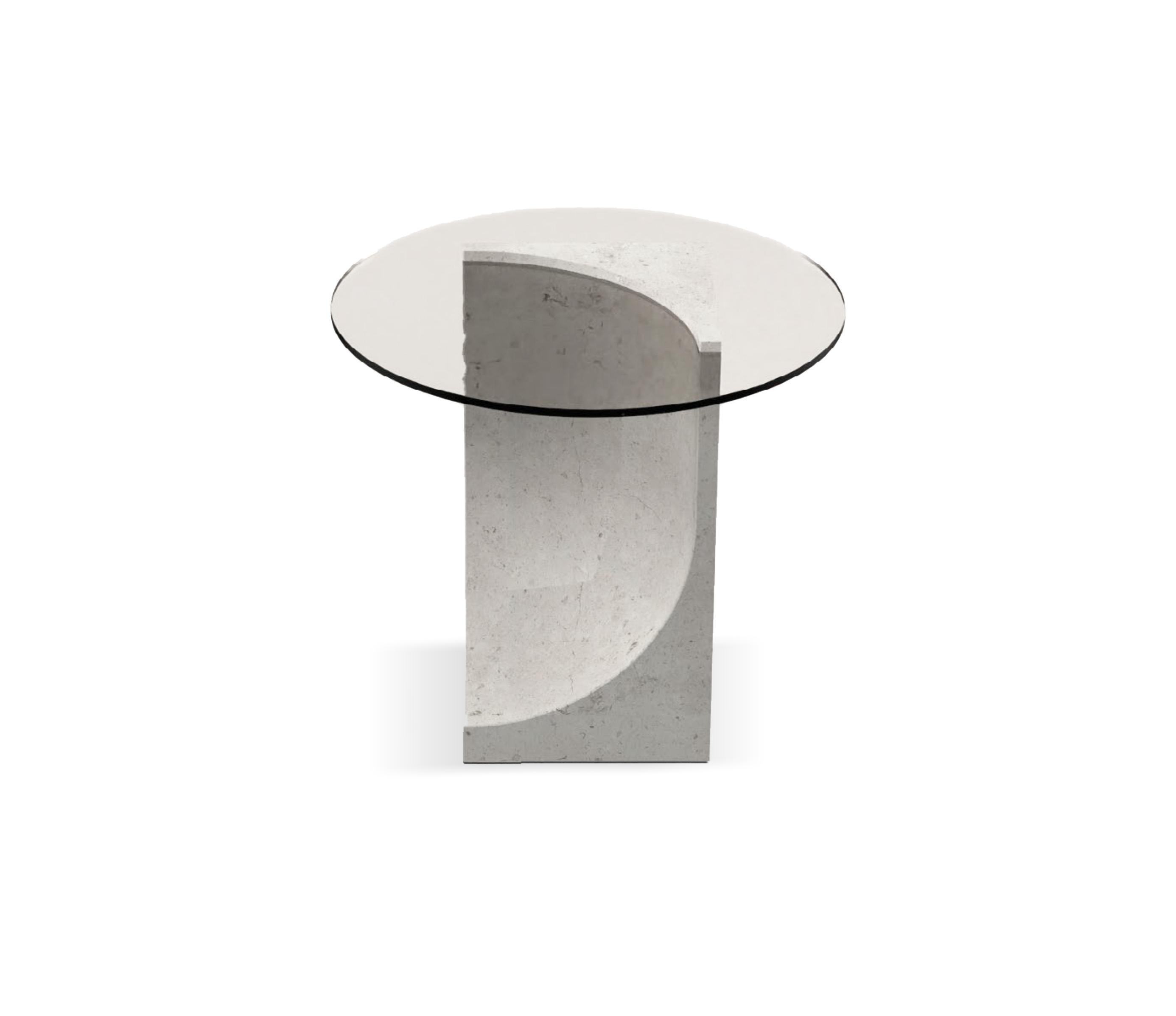 Unique Edge Side Table by Collector For Sale at 1stDibs
