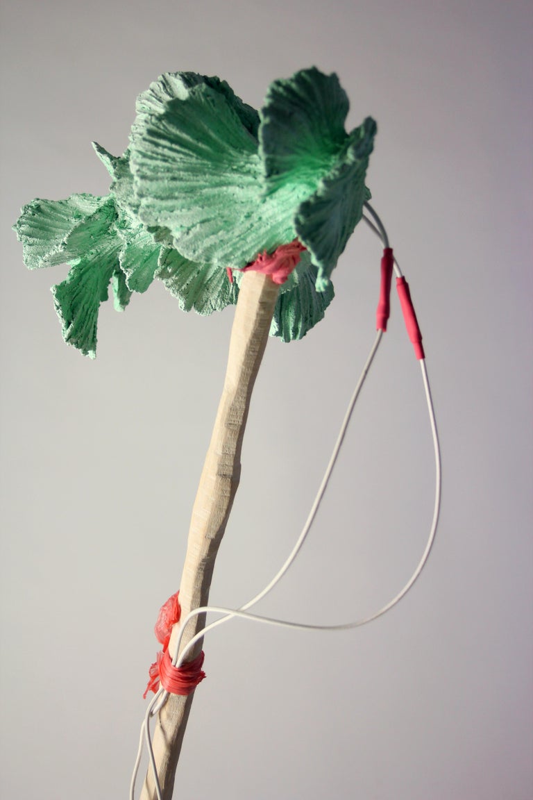 Unique Floor Lamp, Contemporary Mixed-Media Design by Teemu Salonen, in ...