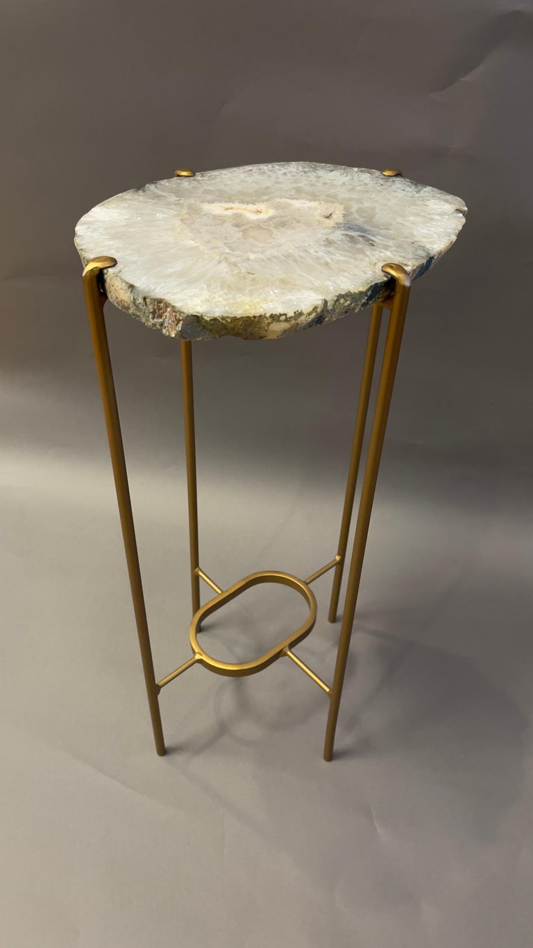 Unique Handcrafted Modern Drinks Table For Sale at 1stDibs