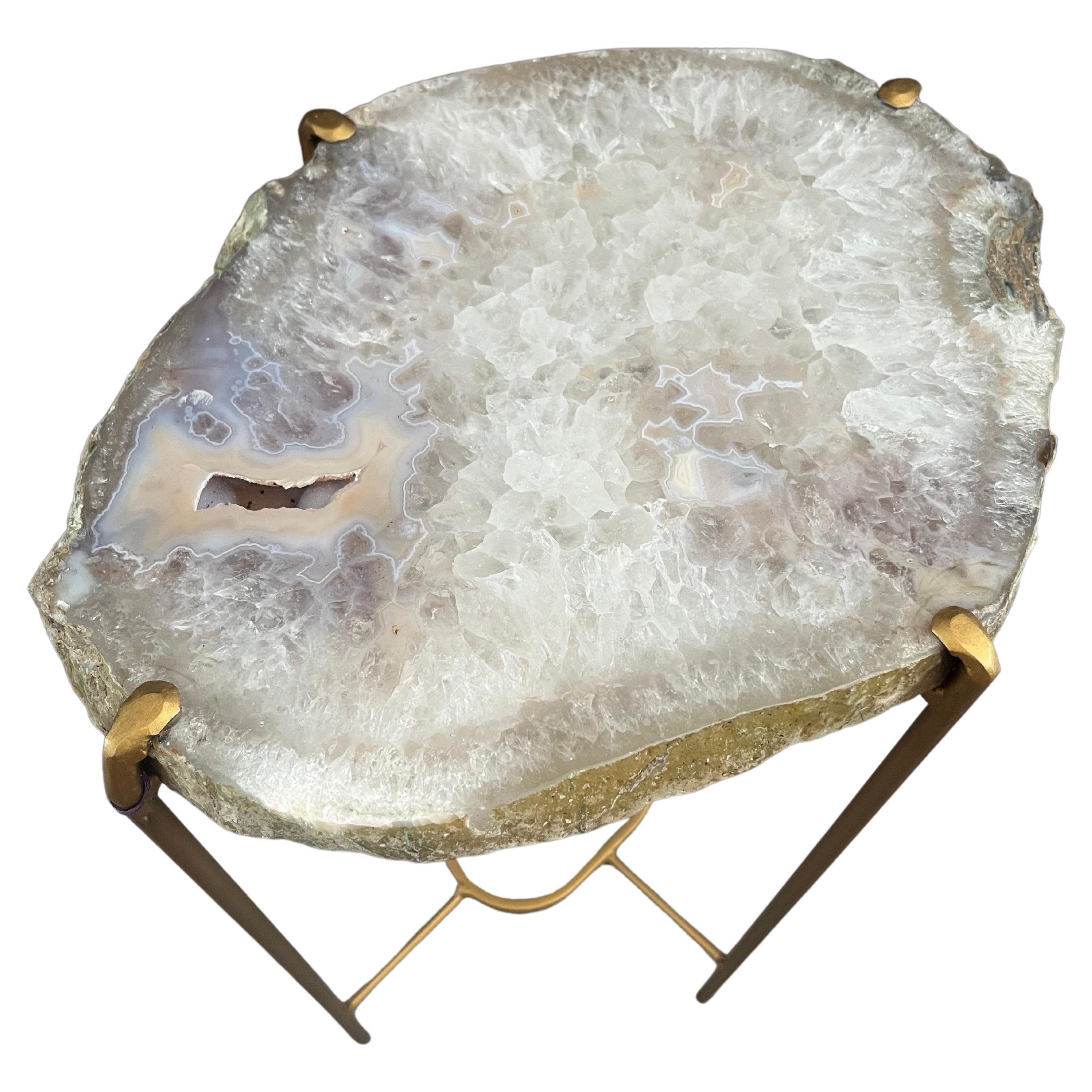 Unique Handcrafted Modern Drinks Table For Sale at 1stDibs