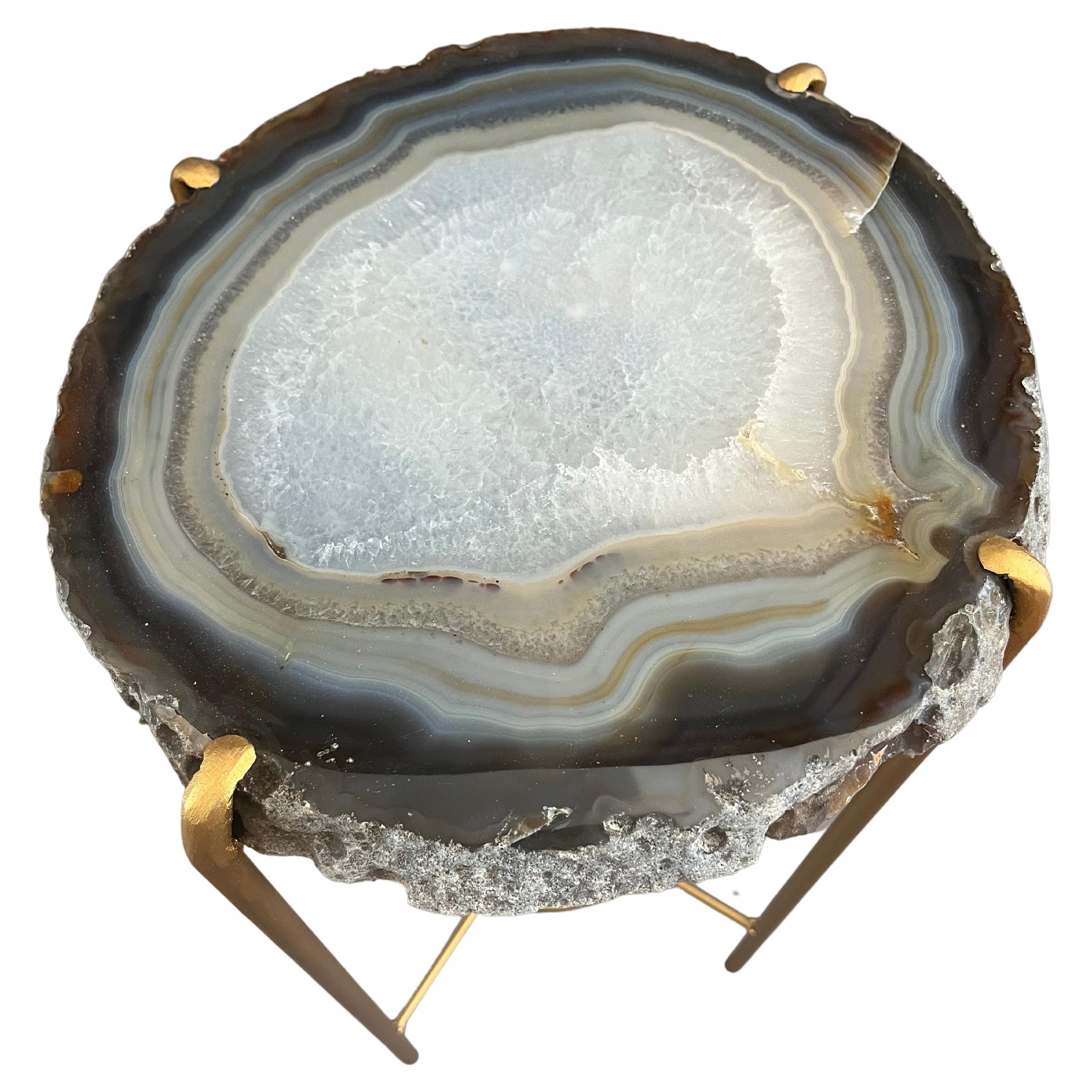 Unique Handcrafted Modern Drinks Table For Sale at 1stDibs