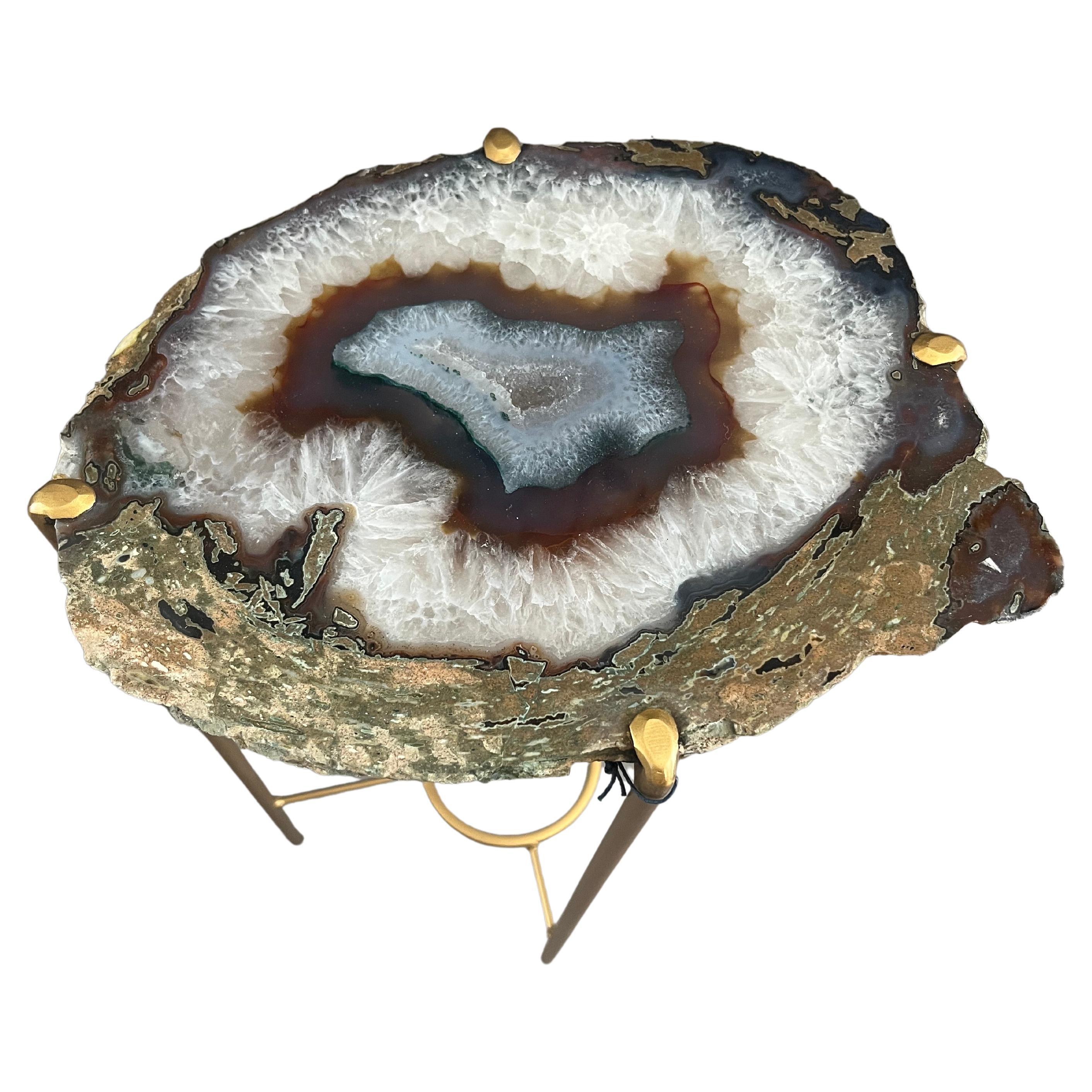 Unique Handcrafted Modern Drinks Table For Sale at 1stDibs