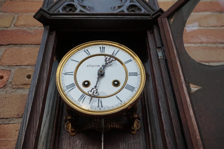 Unique, Large and Hand Carved Early 20th Century Gothic Revival Wall ...