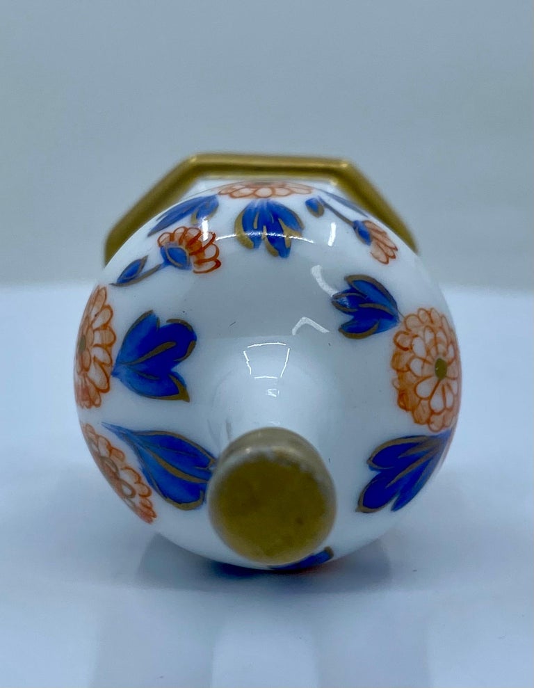 Unique Limoges France Hand Painted Porcelain Vase Trinket Box with ...