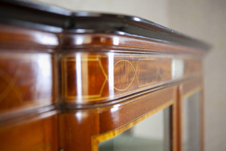 Unique Mahogany Showcase, Circa 1911 For Sale at 1stDibs