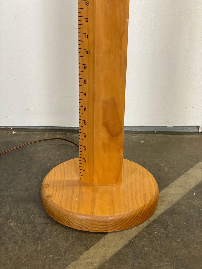 Unique Measuring Stick Floor Lamp at 1stDibs | stick floor lamps ...