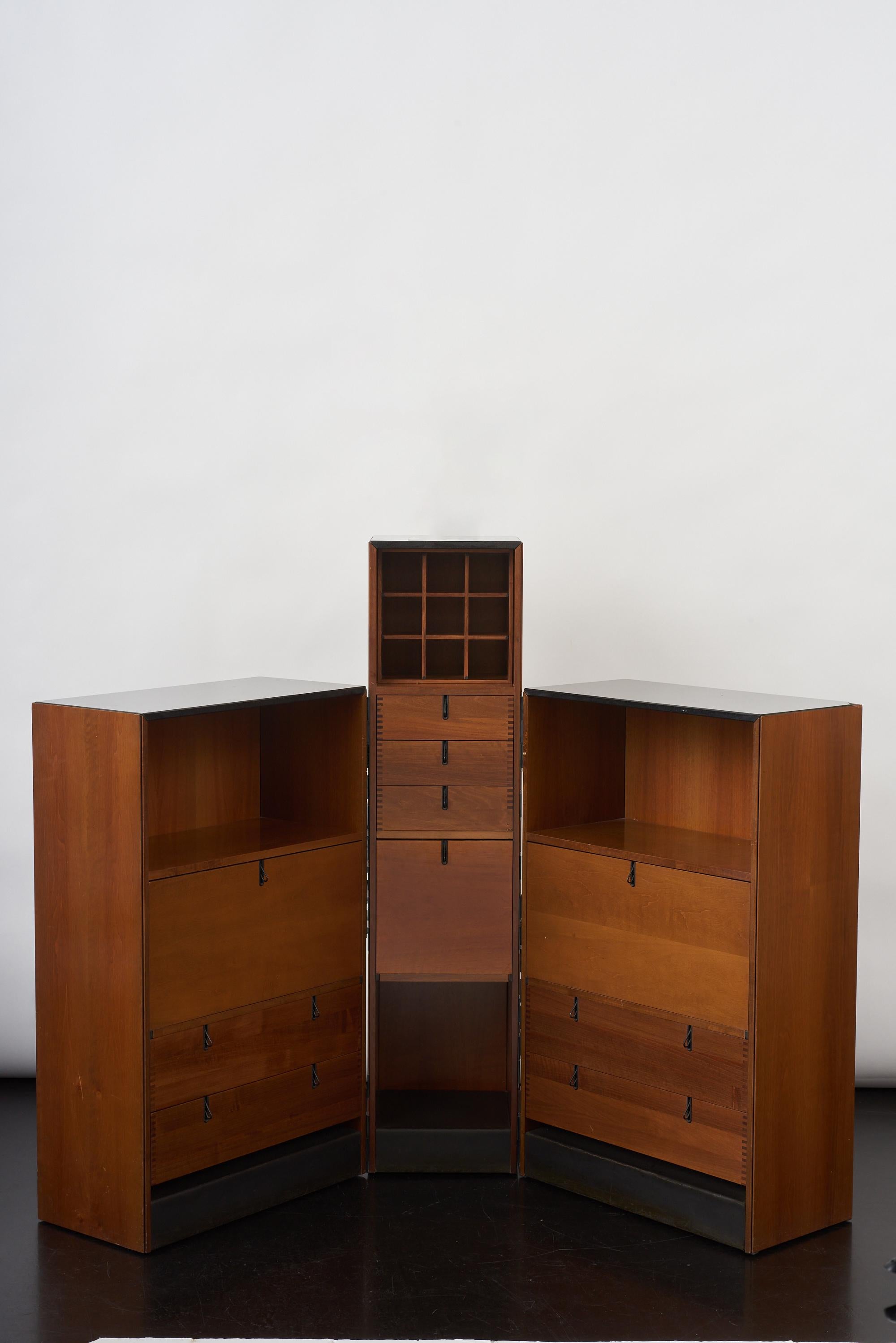 Unique Midcentury Modular Bookcase For Sale at 1stDibs