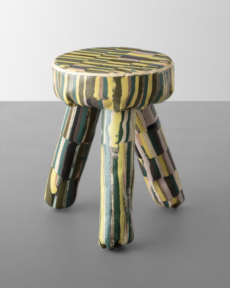 Unique 'Milking' Stool by Katie Stout For Sale at 1stDibs