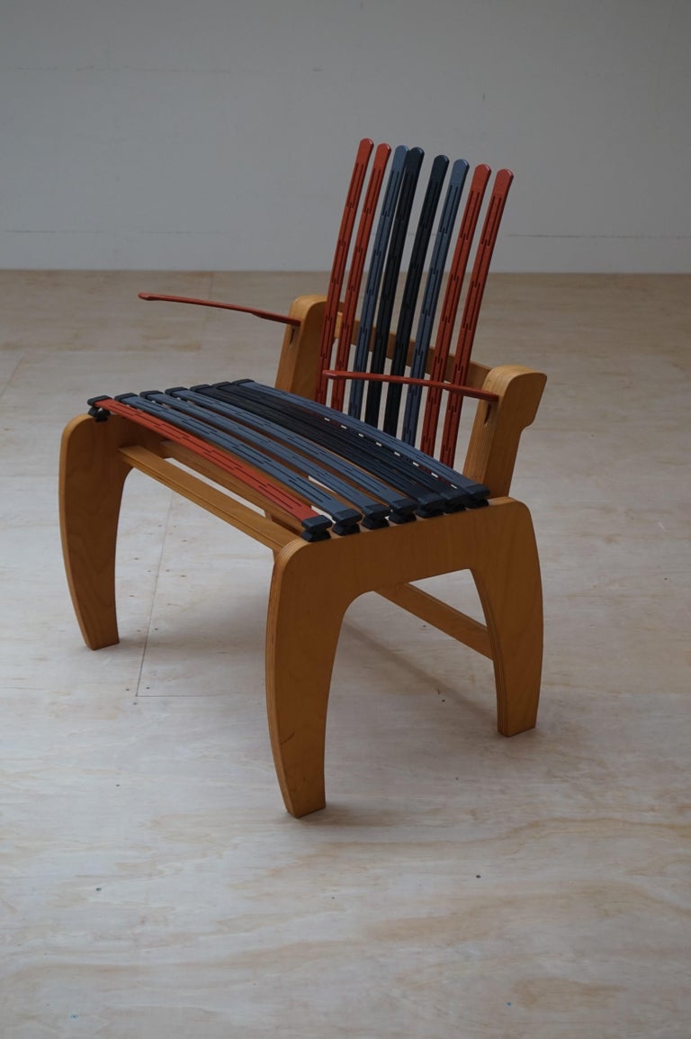 Unique, Modern Design or Concept Chair / Armchair Made of Plywood and ...