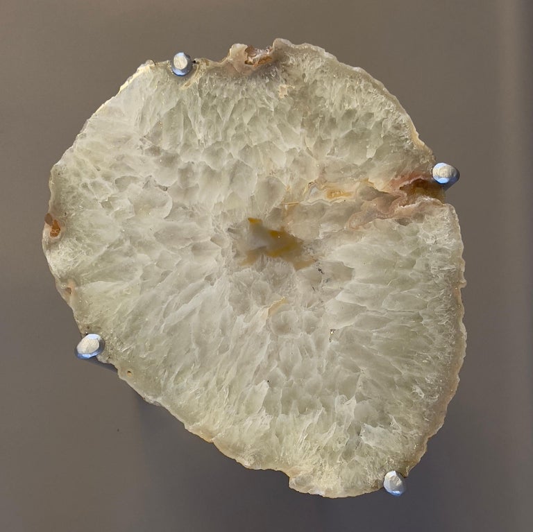 Unique Modern Geode Drinks Table For Sale at 1stDibs