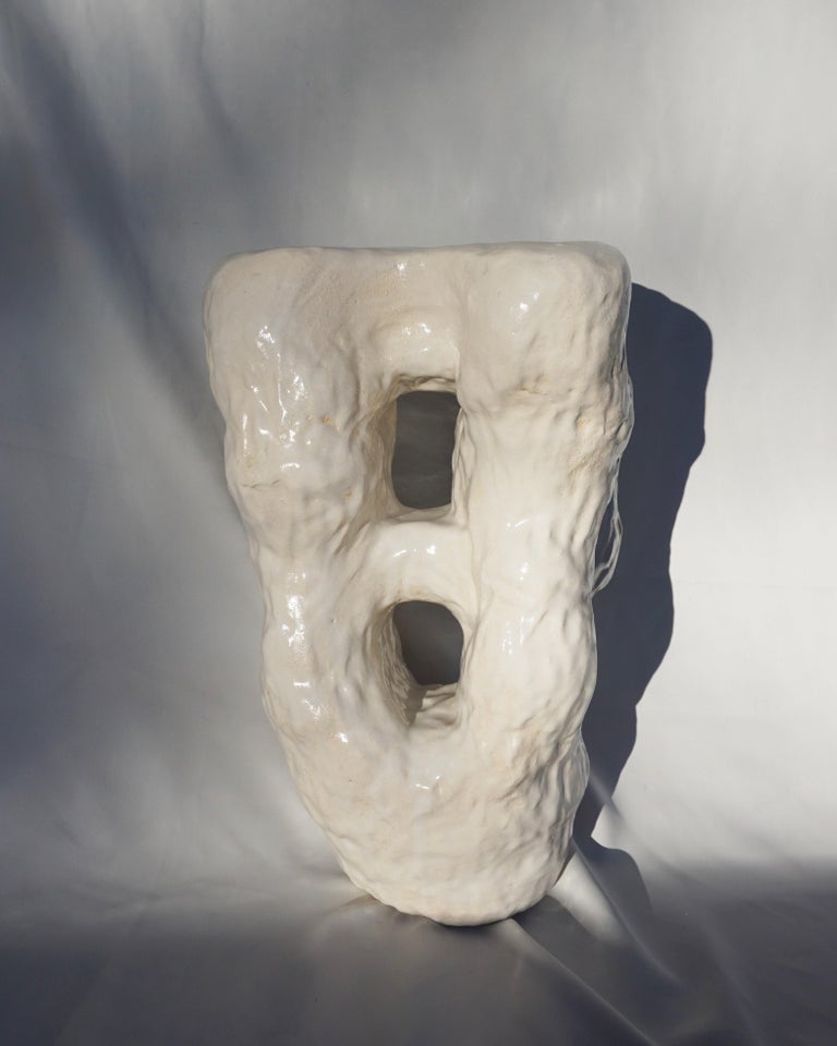 Unique MOSI Sculptural Sidetable by Marthine Spinnangr For Sale at 1stDibs