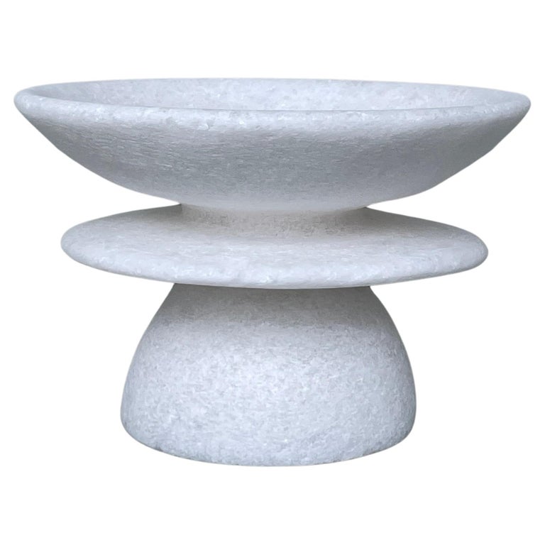 Unique Naxian Marble Vessel by Tom Von Kaenel For Sale at 1stDibs