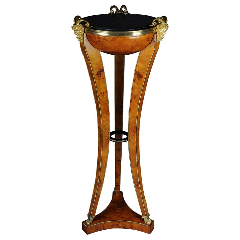 Unique Pillar or Pedestal in Empire Style For Sale at 1stDibs