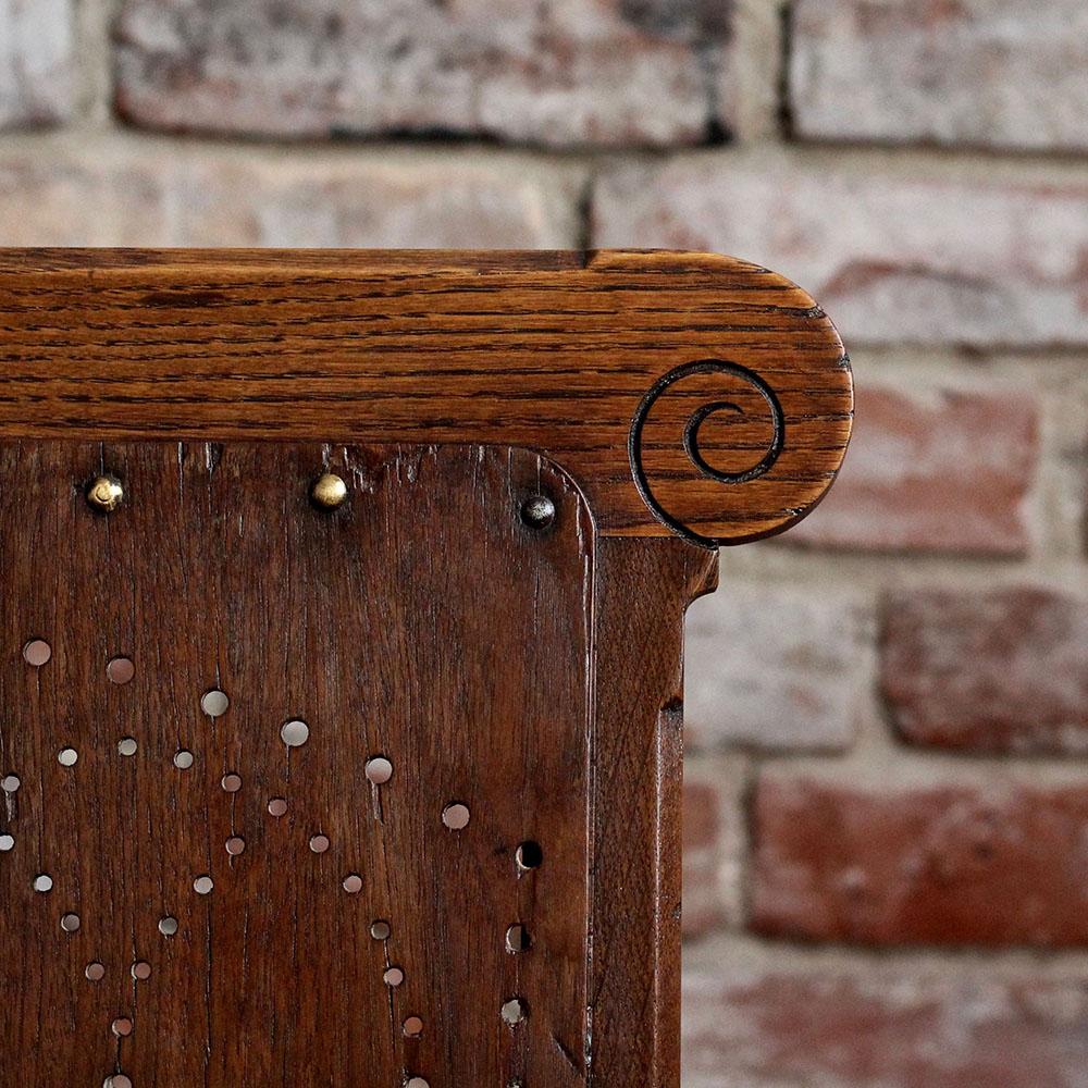 Unique Plywood Bench Settee from Early 20th Century at 1stDibs