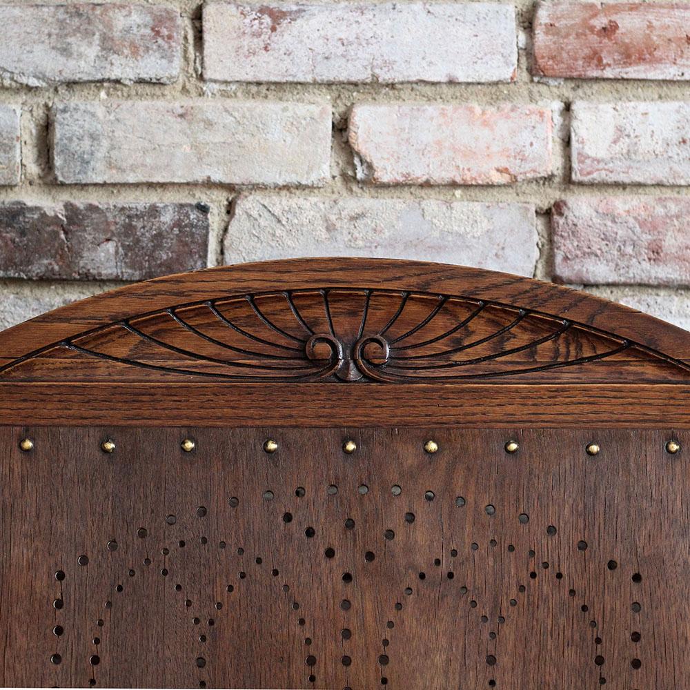 Unique Plywood Bench Settee from Early 20th Century at 1stDibs