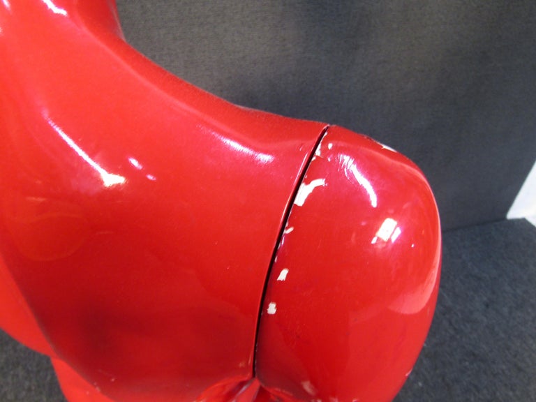 Unique Red Mannequin at 1stDibs