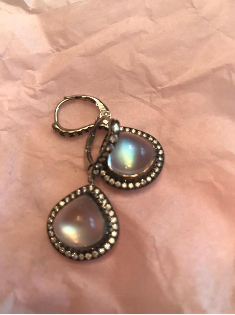 Unique Royal Blue Moonstone Earrings For Sale at 1stDibs | royal blue ...